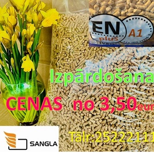 Sangla apkures briketes un granulas